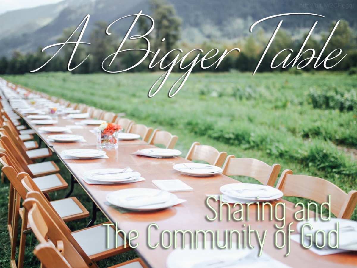 'A Bigger Table' - sermon series by Dion Frasier from January 7th, 2018 ...