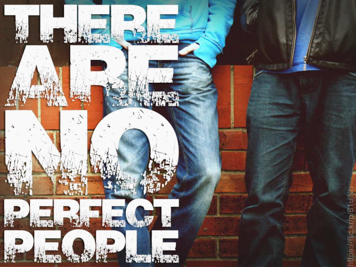 'There Are No Perfect People' - sermon by Perry Brown from January 3rd ...